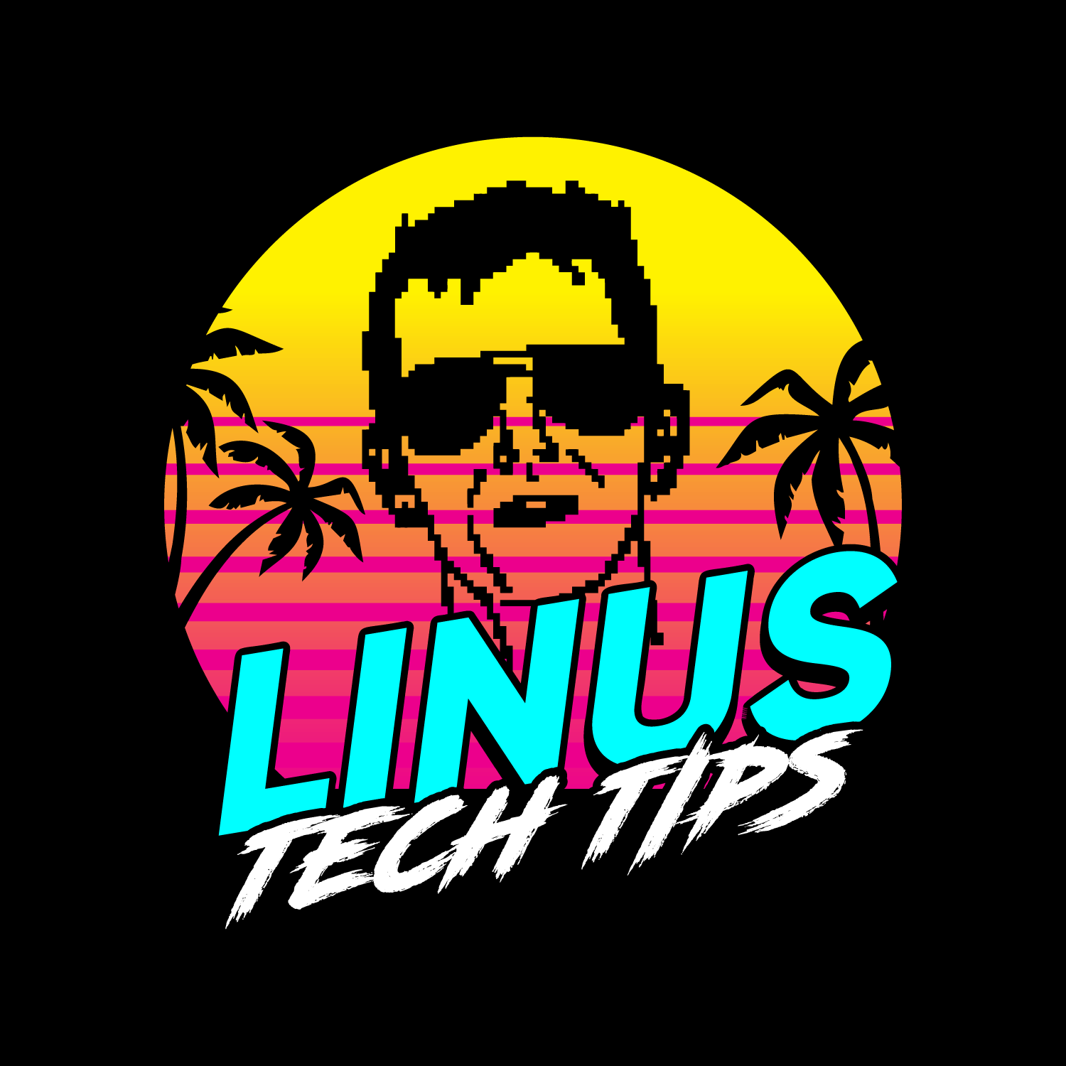 Linus but 80's (ART) : r/LinusTechTips